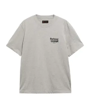 Barbour Graphic-print T-shirt - Grey