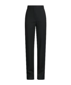 Sportmax High-waisted Slim-fit Suit Trousers - Black