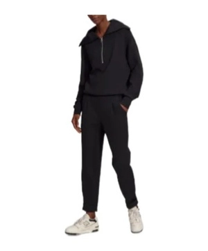 Varley The Rolled Pleated Track Pants - Black