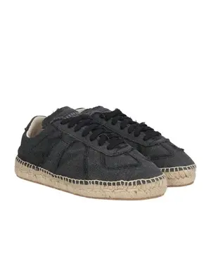 MAISON MARGIELA Solid Color Canvas Platform Shoes