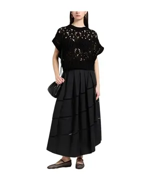 Brunello Cucinelli Openwork Knit Top