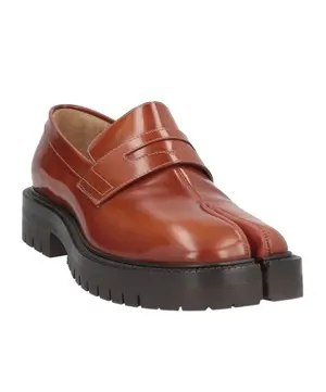 MAISON MARGIELA Minimalist Platform Leather Shoes