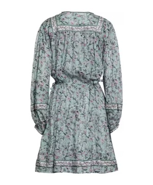 Isabel Marant Étoile Floral Long-sleeve Dress