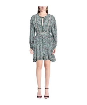 Isabel Marant Étoile Floral Long-sleeve Dress