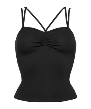 ERES Nadia Ribbed Tank Top - Black