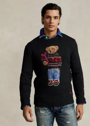 Polo Ralph Lauren Polo Bear Intarsia-knit Jumper