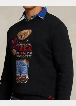 Polo Ralph Lauren Polo Bear Intarsia-knit Jumper