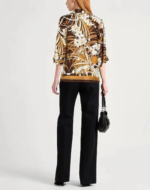 Max Mara Colorful Printed Shirt
