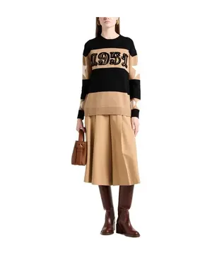 Max Mara Striped Lightweight Knitted Sweater