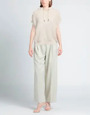 Brunello Cucinelli Solid Color Sleeveless Knit Top