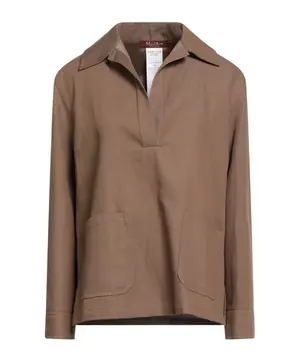 Max Mara Gabardine Long-sleeve Coat