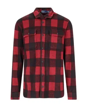 Polo Ralph Lauren Plaid-check Patterned Buttoned Shirt