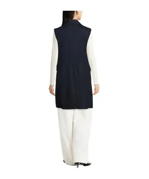 Max Mara Minimalist Sleeveless Coat