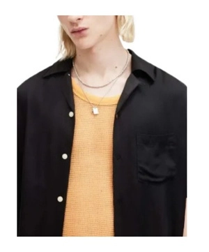 ALLSAINTS Embroidered-sun Motif Shirt