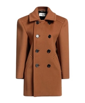 Saint Laurent Double-breasted Wool Coat