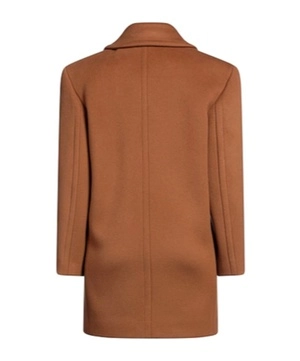 Saint Laurent Double-breasted Wool Coat