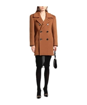 Saint Laurent Double-breasted Wool Coat