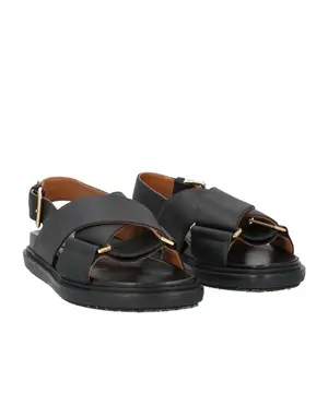 Marni Minimalist Solid Color Sandals