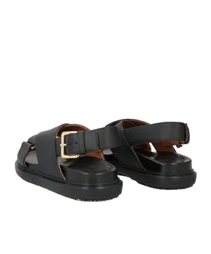 Marni Minimalist Solid Color Sandals
