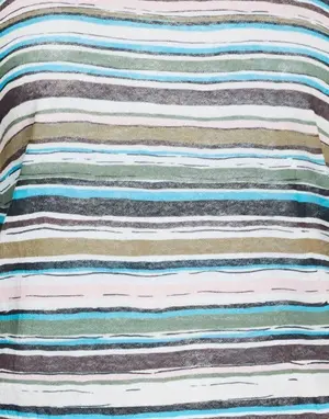 Max Mara Striped Boat-neck Knit Top
