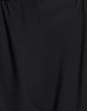 Sportmax Minimalist Solid Color Loose-fit Trousers