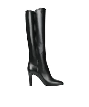 Saint Laurent Simple Leather Boots