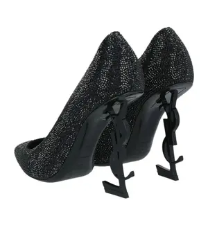 Saint Laurent Bright-colored High Heels - Black