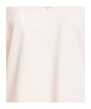 Max Mara Minimalist Metallic Long-sleeve Knit Top