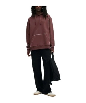 ALLSAINTS Amir Contrast-stitch Hoodie