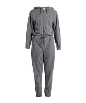 Brunello Cucinelli Solid Color Jumpsuit - Gray