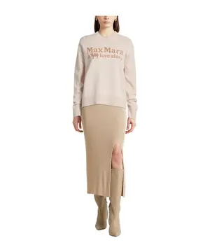 Max Mara Two-tone Lightweight Knit Top