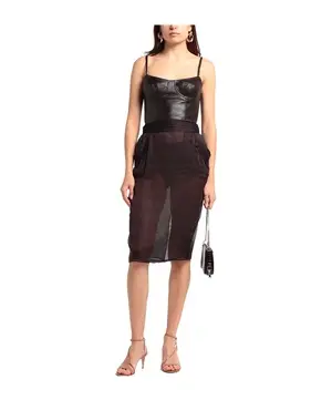 Saint Laurent Pencil Skirt - Black