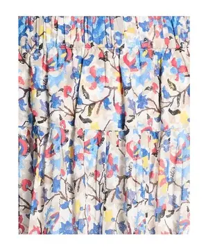 Isabel Marant Étoile Tiered Floral Midi Skirt