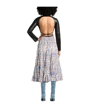 Isabel Marant Étoile Tiered Floral Midi Skirt