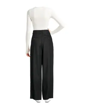 Max Mara Belted Linen Trousers