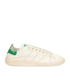 Balenciaga White Leather Lace-up Sneakers
