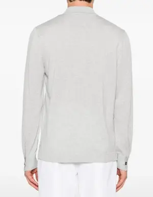 Eleventy Button-down Wool Shirt