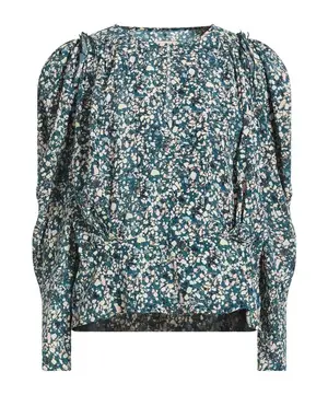 Isabel Marant Étoile Multi-color Crew Neck Stretch Blouse - Multicolor