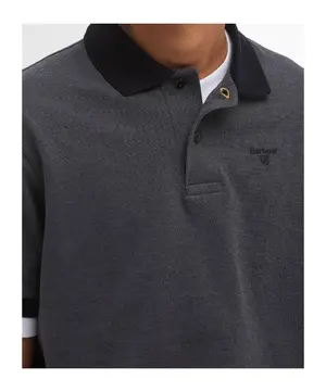 Barbour Contrast-collar Polo Shirt