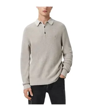 ALLSAINTS Button Polo Knitwear