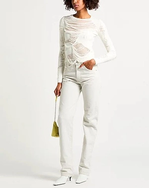 MAISON MARGIELA Long Sleeve Knit Top
