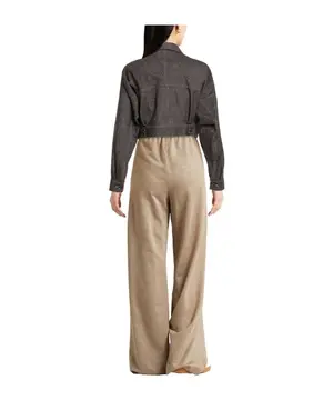 Brunello Cucinelli Cropped Denim Jacket