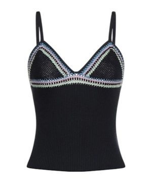 Chloé Sleeveless Knit Top - Black
