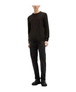 ALLSAINTS Embroidered-logo Crew-neck Sweater