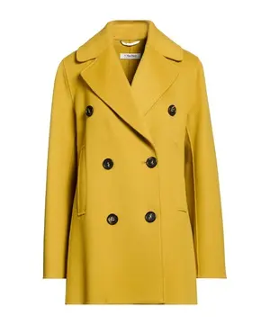 Max Mara Double-breasted Wool Flannel Coat