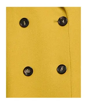 Max Mara Double-breasted Wool Flannel Coat