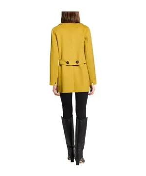 Max Mara Double-breasted Wool Flannel Coat