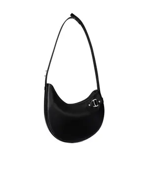 Ralph Lauren Torba Buckle-detail Shoulder Bag - Black