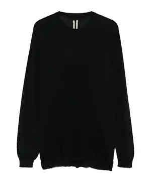 Rick Owens Round-neck Sweater - Black