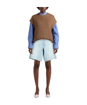 Rag & Bone Denim-style Shorts With Buckle Detail